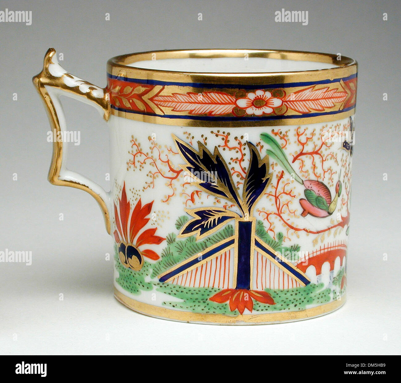 This dessert service set, featuring a coffee cann, exemplifies the fine ...