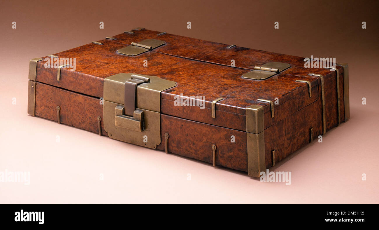 This document box, crafted with care and precision, was used for ...