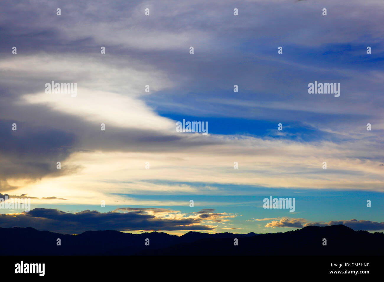 sky view of sunset Stock Photo - Alamy