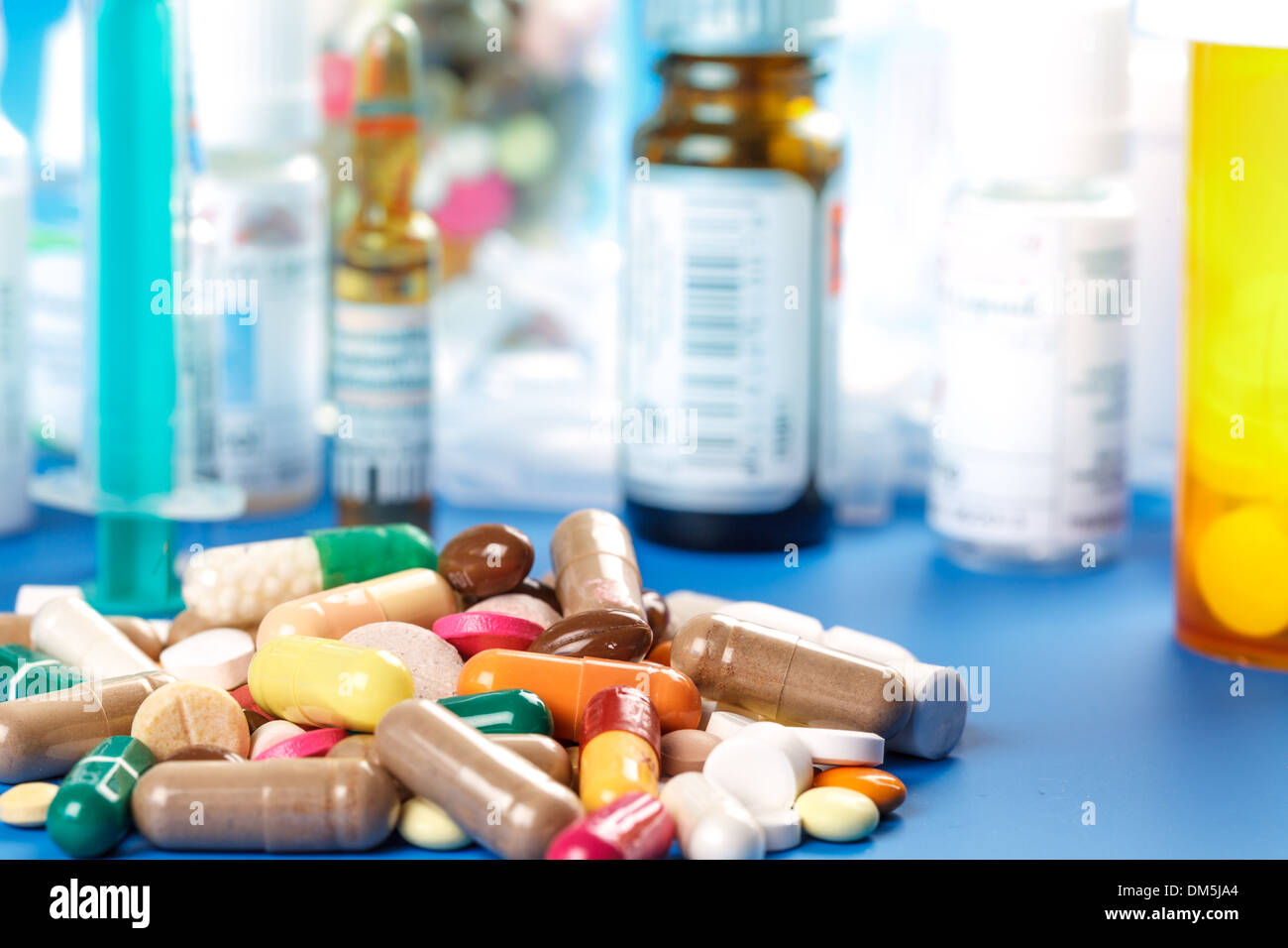 Medications bottles hi-res stock photography and images - Alamy