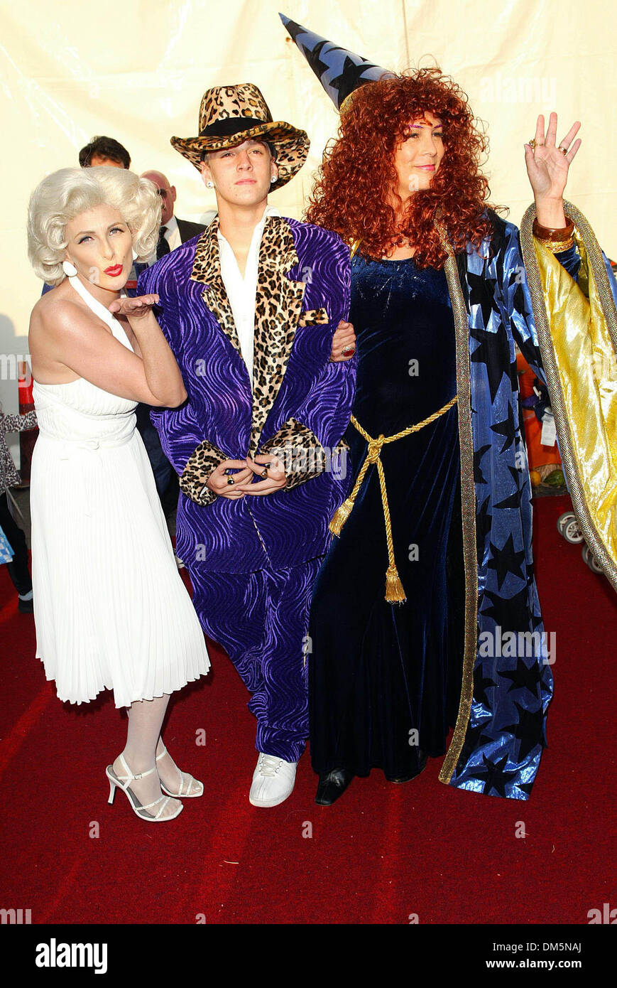 Oct. 26, 2002 - Santa Monica, CALIFORNIA - MARLEE MATLIN, AARON CARTER ...