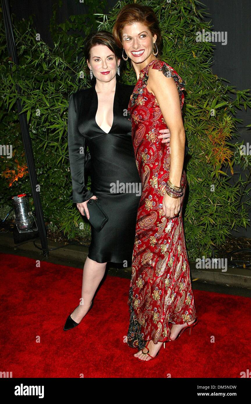 Nov. 8, 2002 - Hollywood, CALIFORNIA - MEGAN MULLALLY AND DEBRA MESSING ...