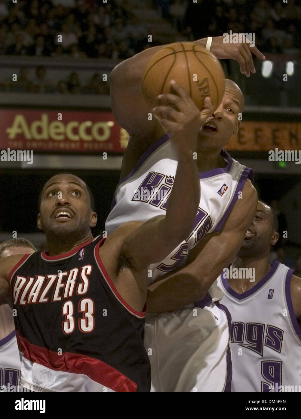 Mar 22, 2005; Sacramento, CA, USA; Sacramento Kings guard Maurice Evans ...
