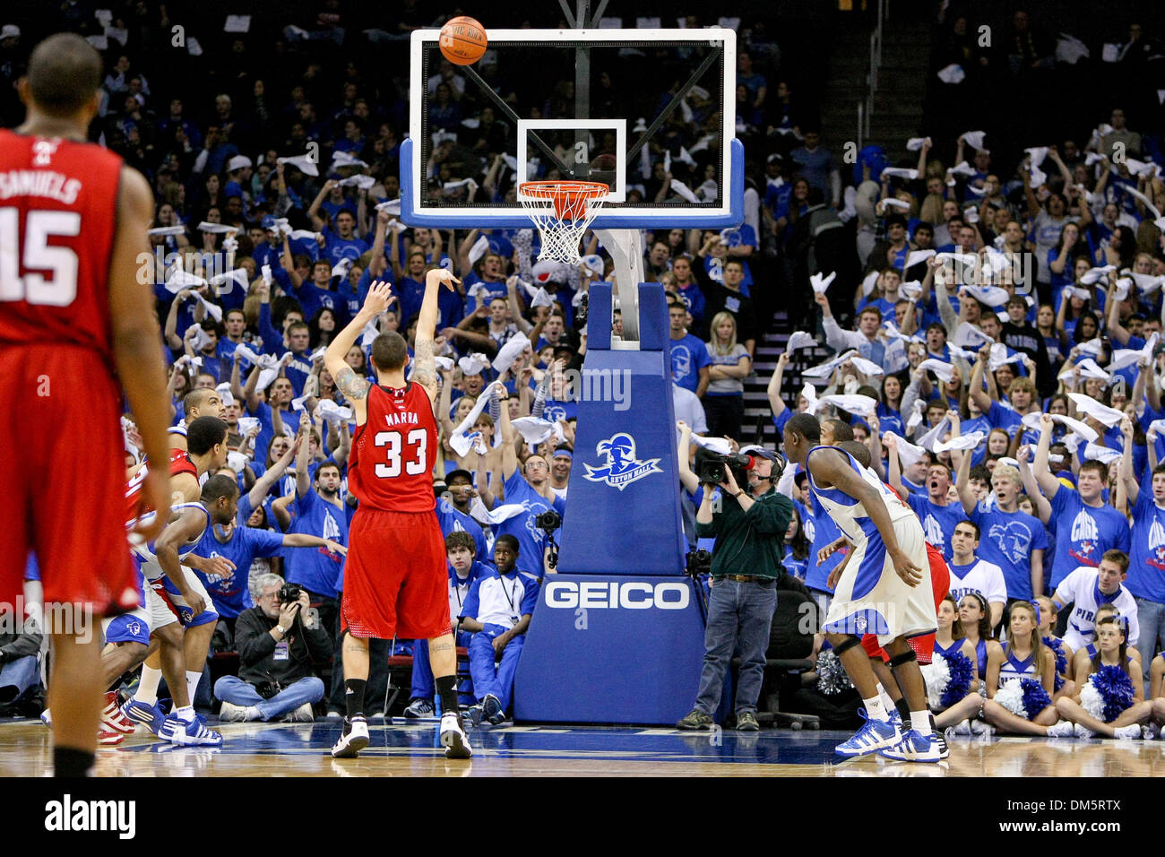 Jan. 21, 2010 - Newark, New Jersey, U.S - 21 January 2010: Seton Hall ...