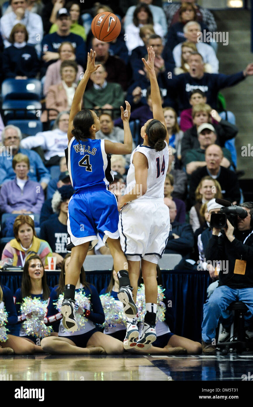 Jan. 31, 2010 - Storrs, Connecticut, United States of America - Duke G ...