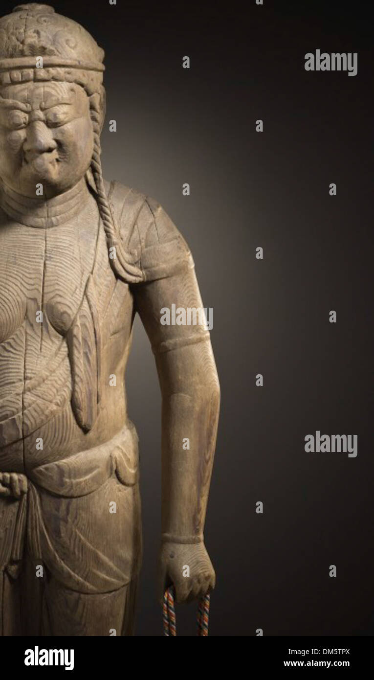 Fudo Myoo, one of the Five Wisdom Kings in Japanese Buddhism, is ...