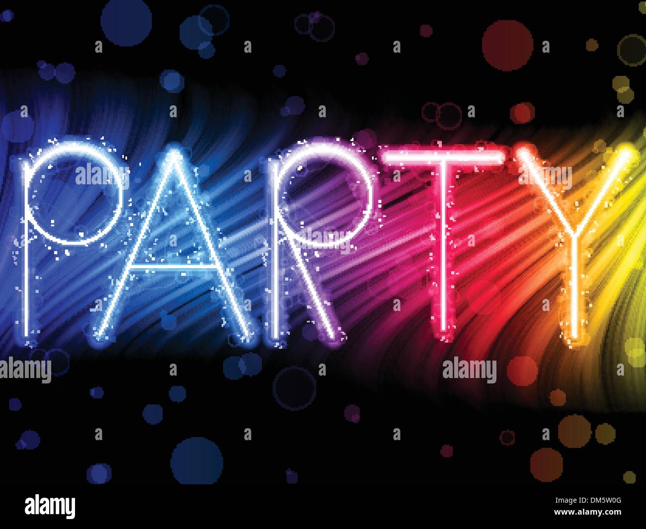Our black party Stock Vector Images - Alamy