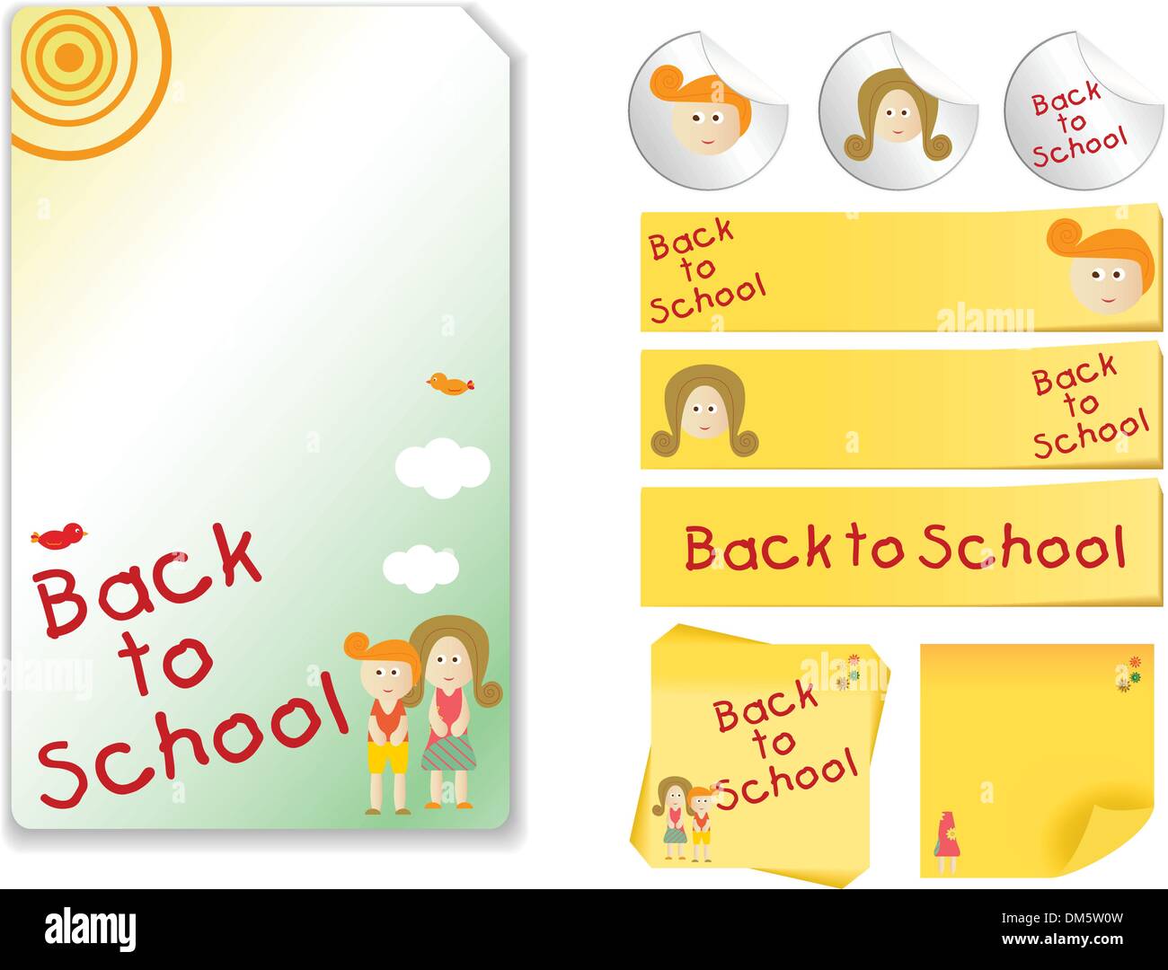 School corner Stock Vector Images - Alamy