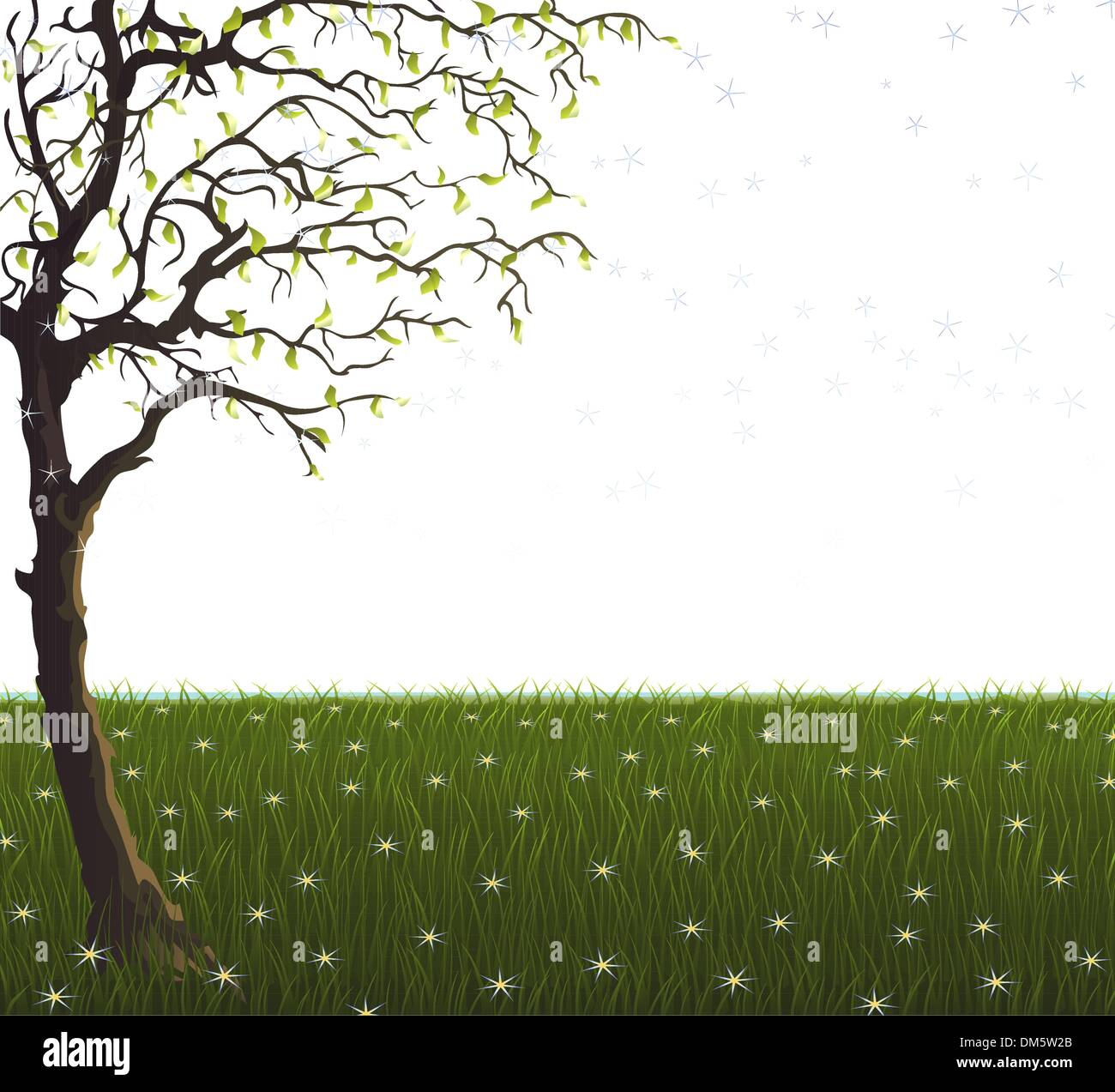 Serene plain Stock Vector Images - Alamy