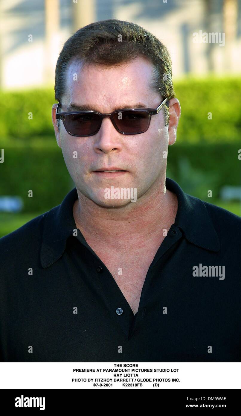 July 9, 2001 - THE SCORE.PREMIERE AT PARAMOUNT PICTURES STUDIO LOT.RAY ...