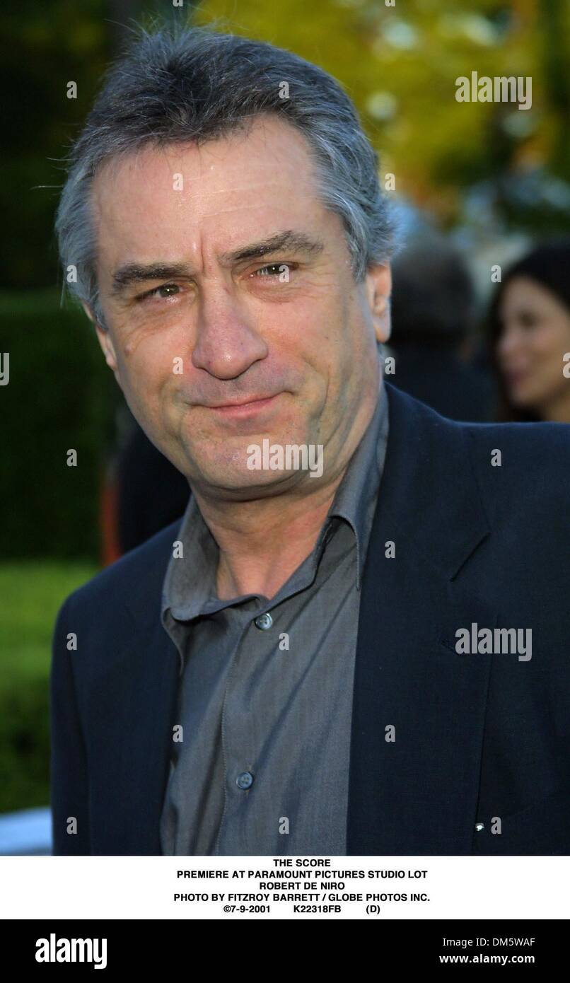 July 9, 2001 - THE SCORE.PREMIERE AT PARAMOUNT PICTURES STUDIO LOT ...