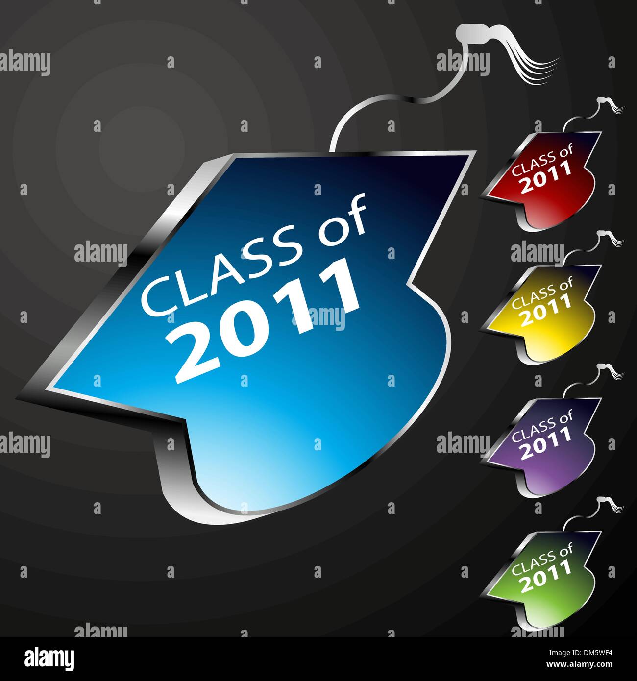 Graduating program Stock Vector Images - Alamy