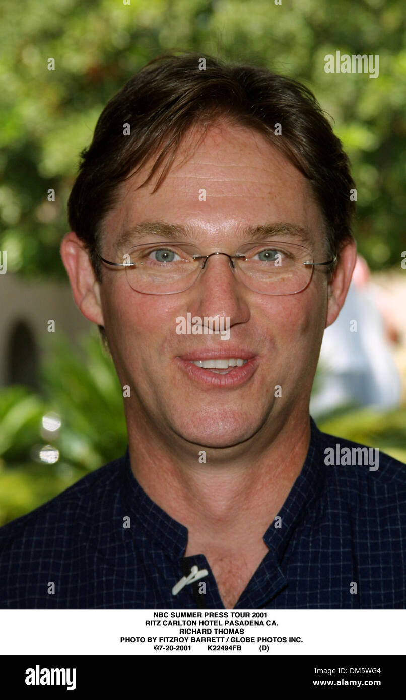 July 20, 2001 - NBC SUMMER PRESS TOUR 2001 .RITZ CARLTON HOTEL PASADENA ...