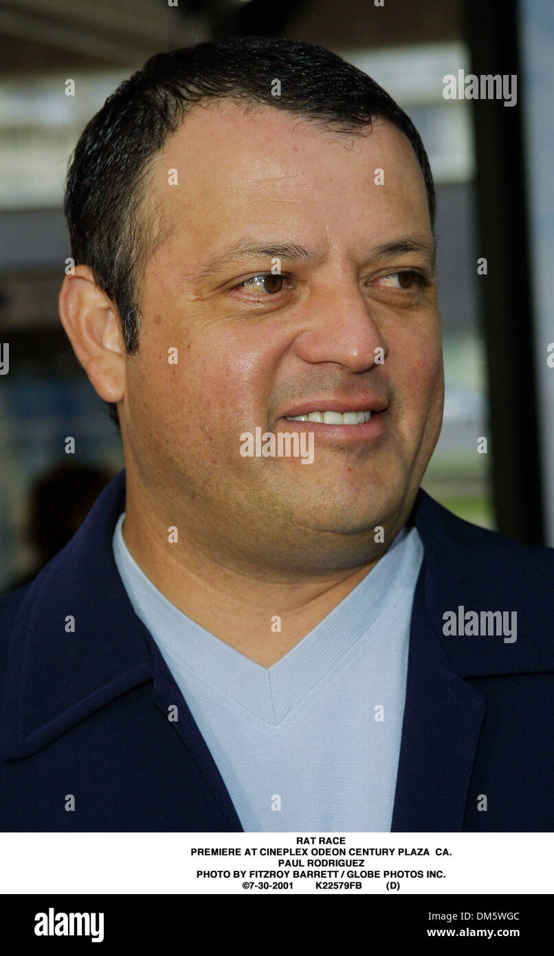 July 30, 2001 - RAT RACE.PREMIERE AT CINEPLEX ODEON CENTURY PLAZA CA ...