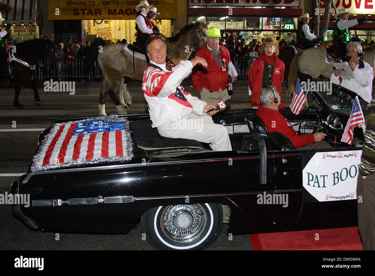 Nov. 25, 2001 - 70TH HOLLYWOOD CHRISTMAS PARADE.ON HOLLYWOOD BLVD..PAT ...