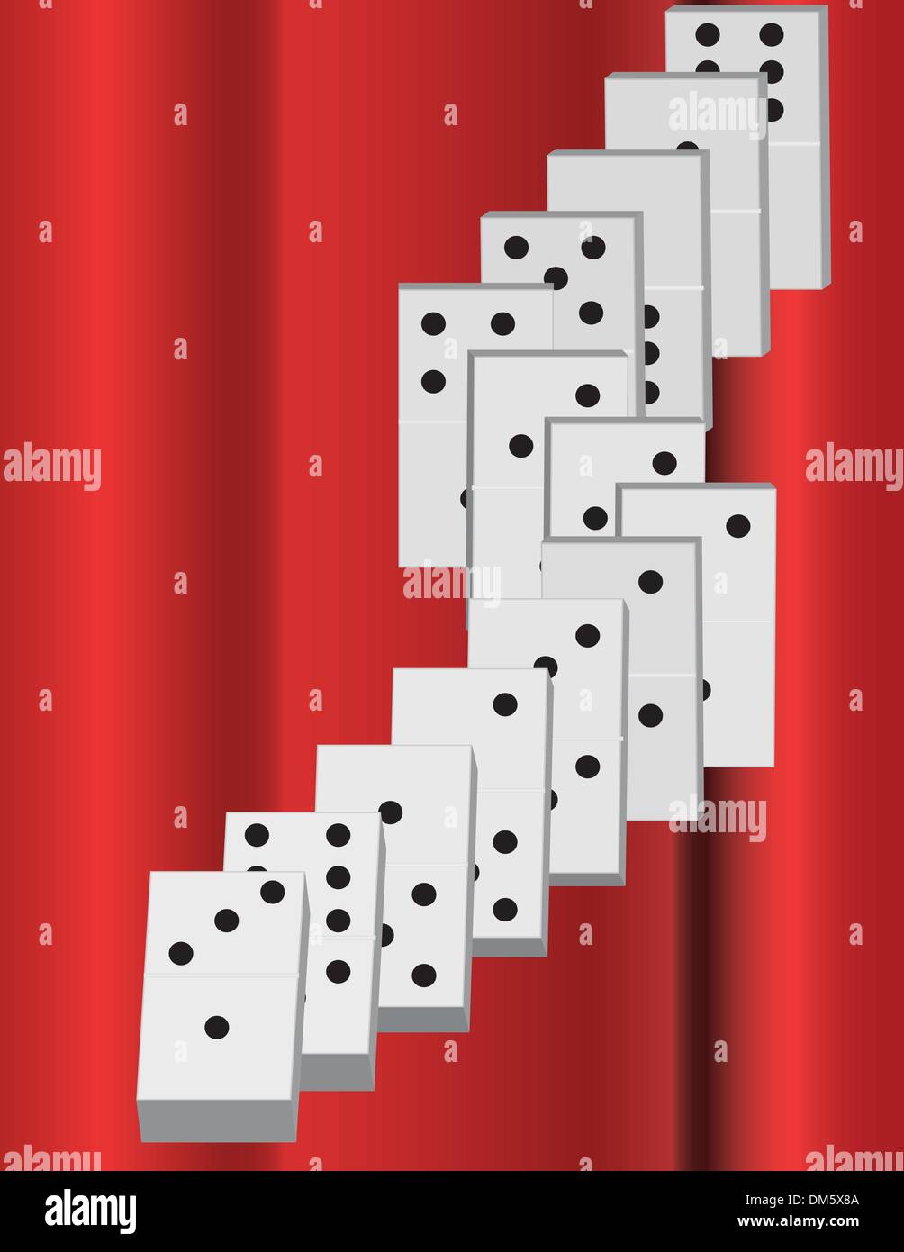 Close up in row Stock Vector Images - Alamy