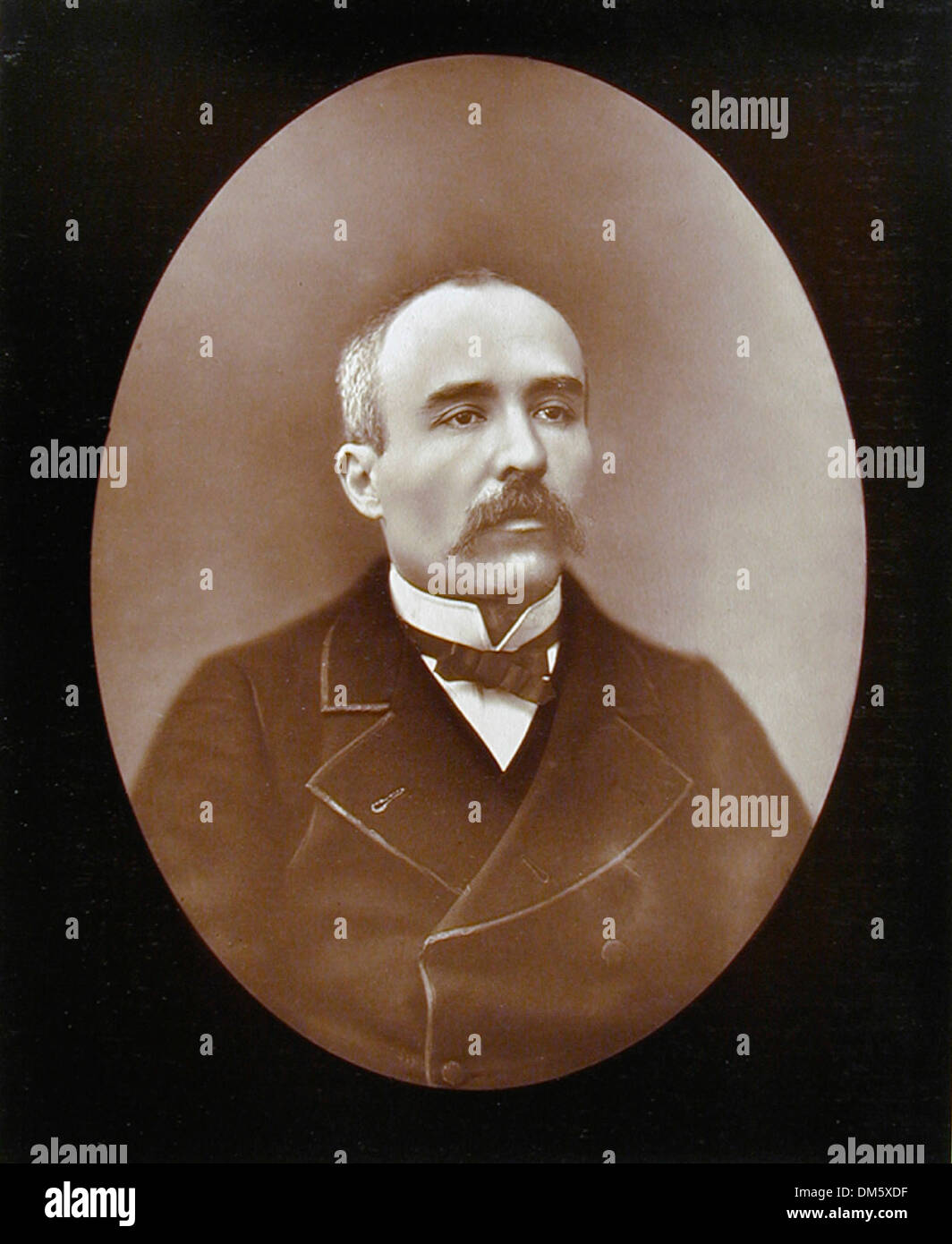 This portrait of Georges Clemenceau, the French statesman, captures his ...