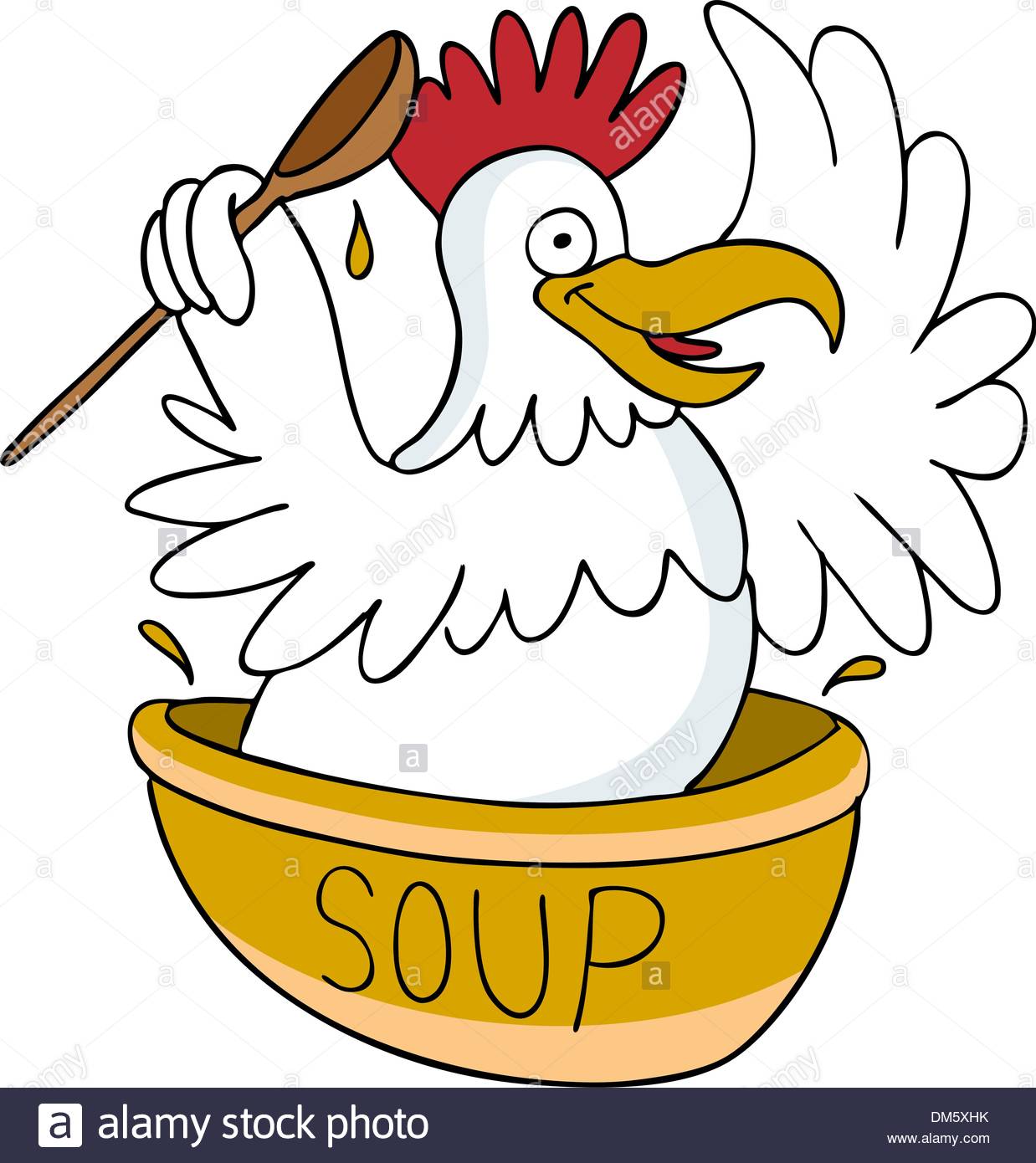 Chicken Soup Cartoon Stock Photos & Chicken Soup Cartoon Stock Images ...