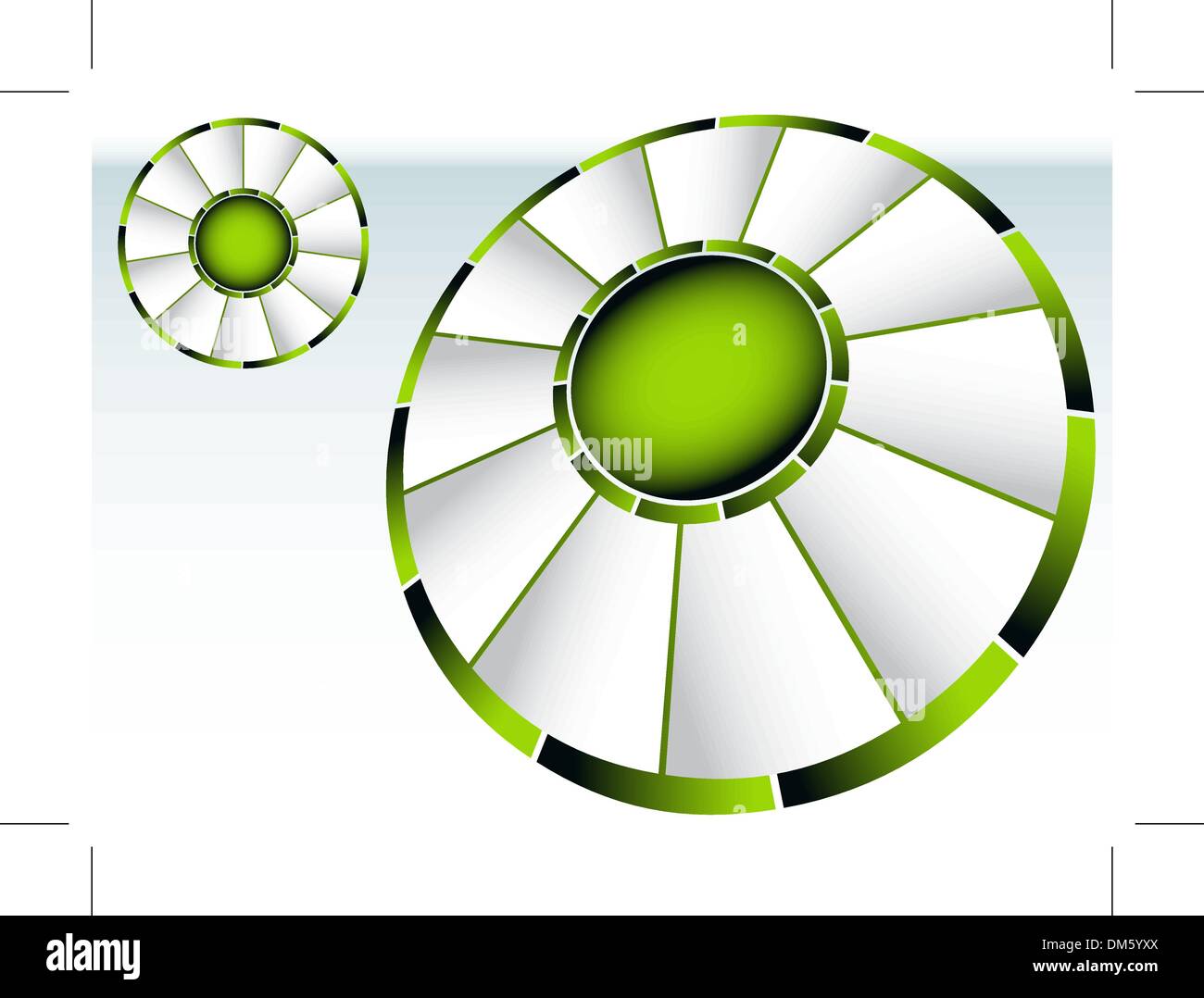 Wheel perspective Stock Vector Images - Alamy