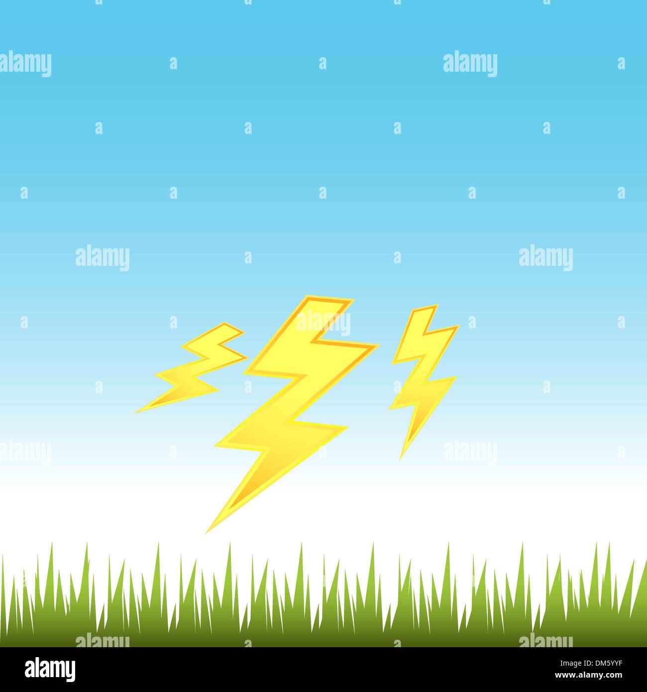 Dark stormy skies Stock Vector Images - Alamy