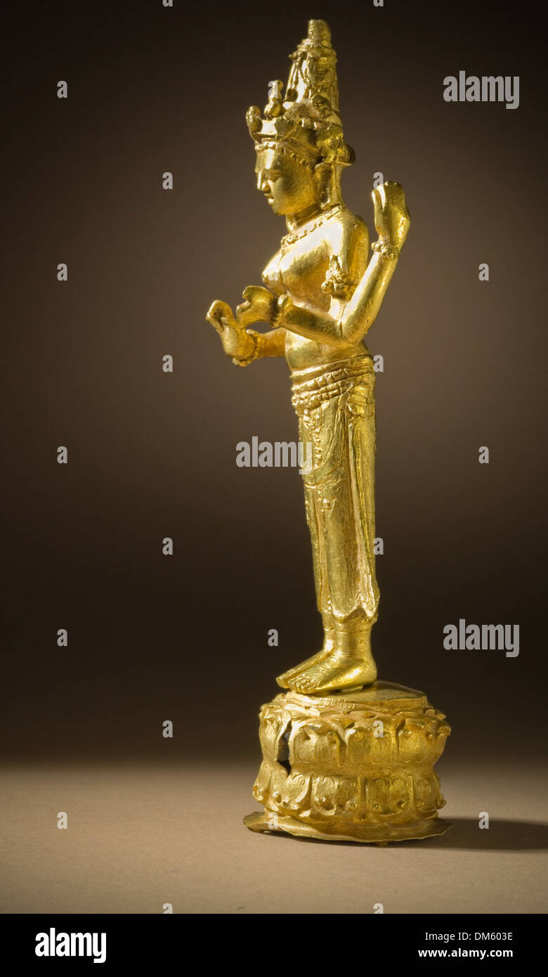 This artwork portrays Goddess Devi, a central figure in Hindu mythology ...