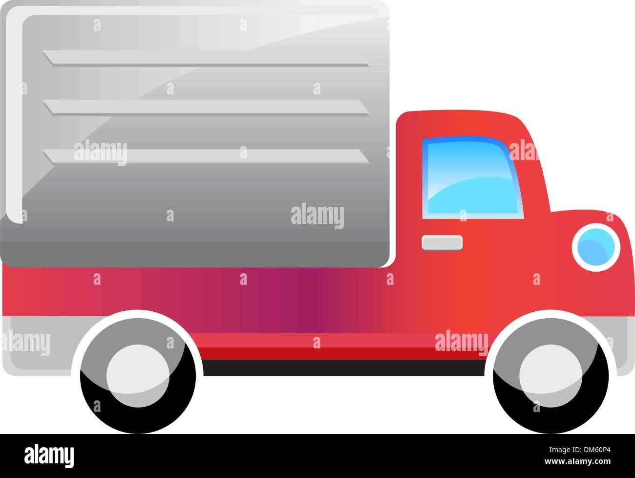 Delivery advertisement Stock Vector Images - Alamy
