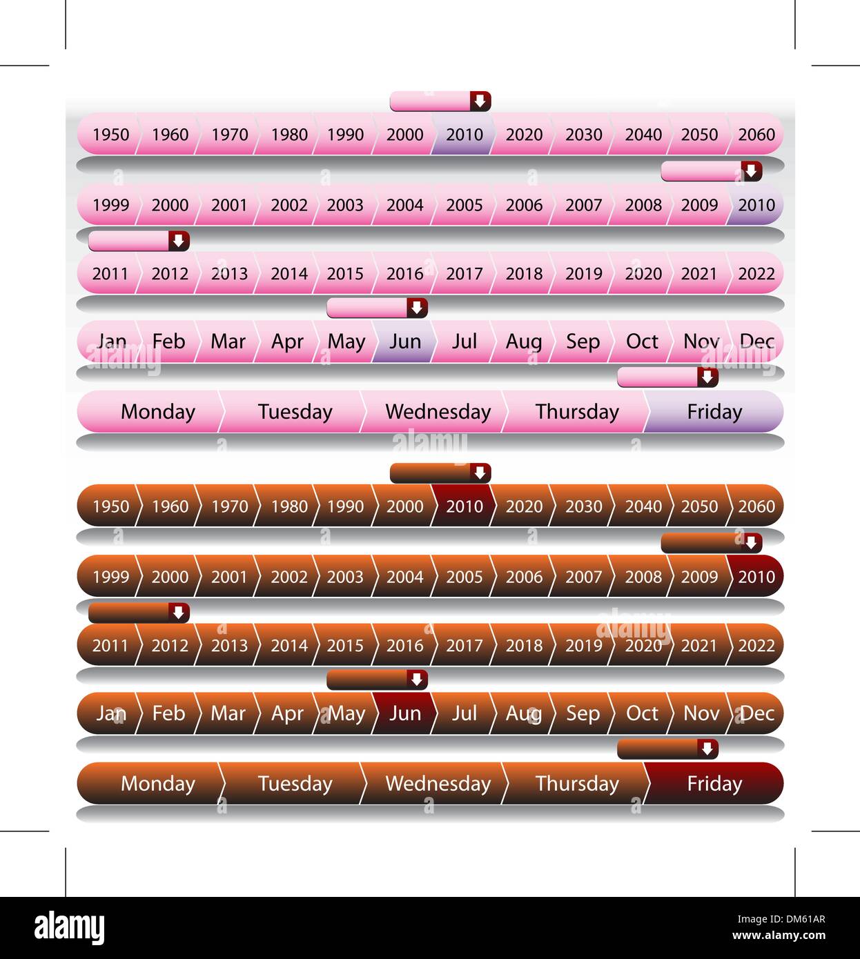 Pink bar chart hi-res stock photography and images - Alamy