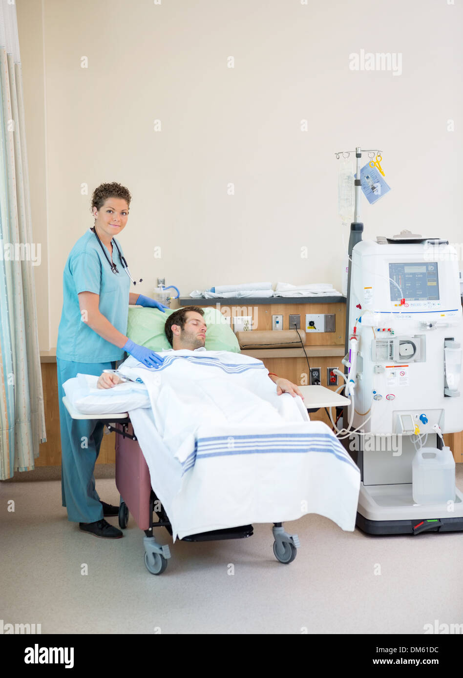 Young person dialysis hi-res stock photography and images - Alamy
