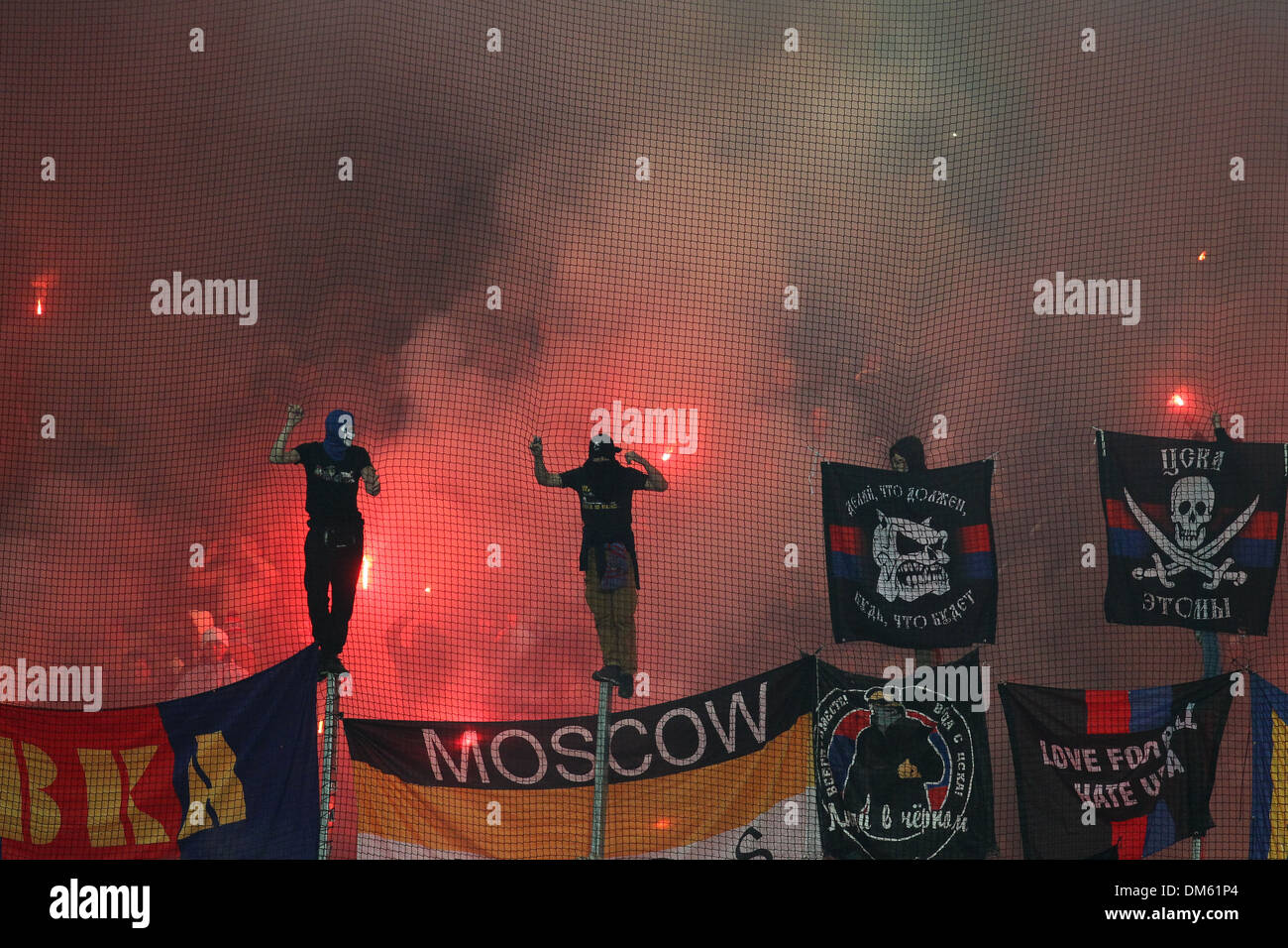 Cska moscow fans hi-res stock photography and images - Alamy