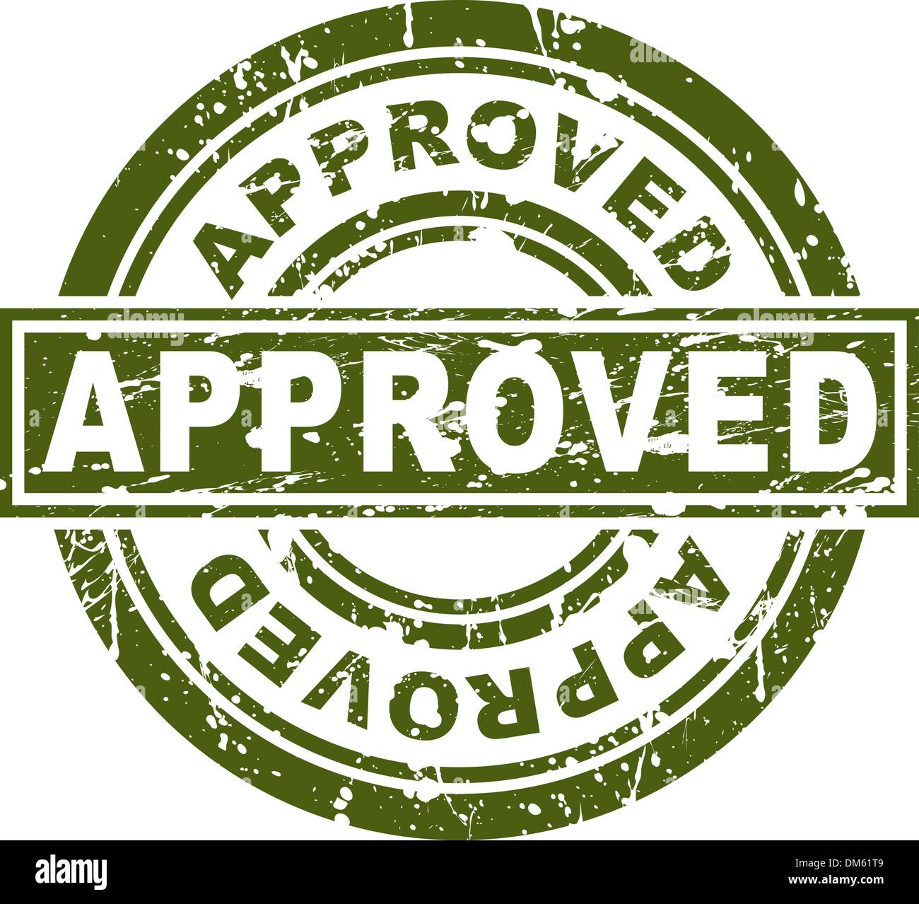 Approved stamp clipart hi-res stock photography and images - Alamy