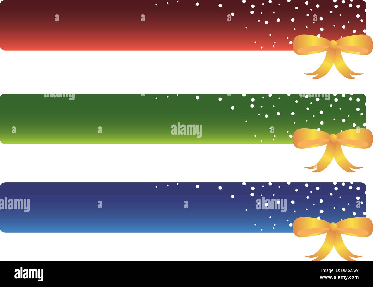 Banner snow Stock Vector Images - Alamy