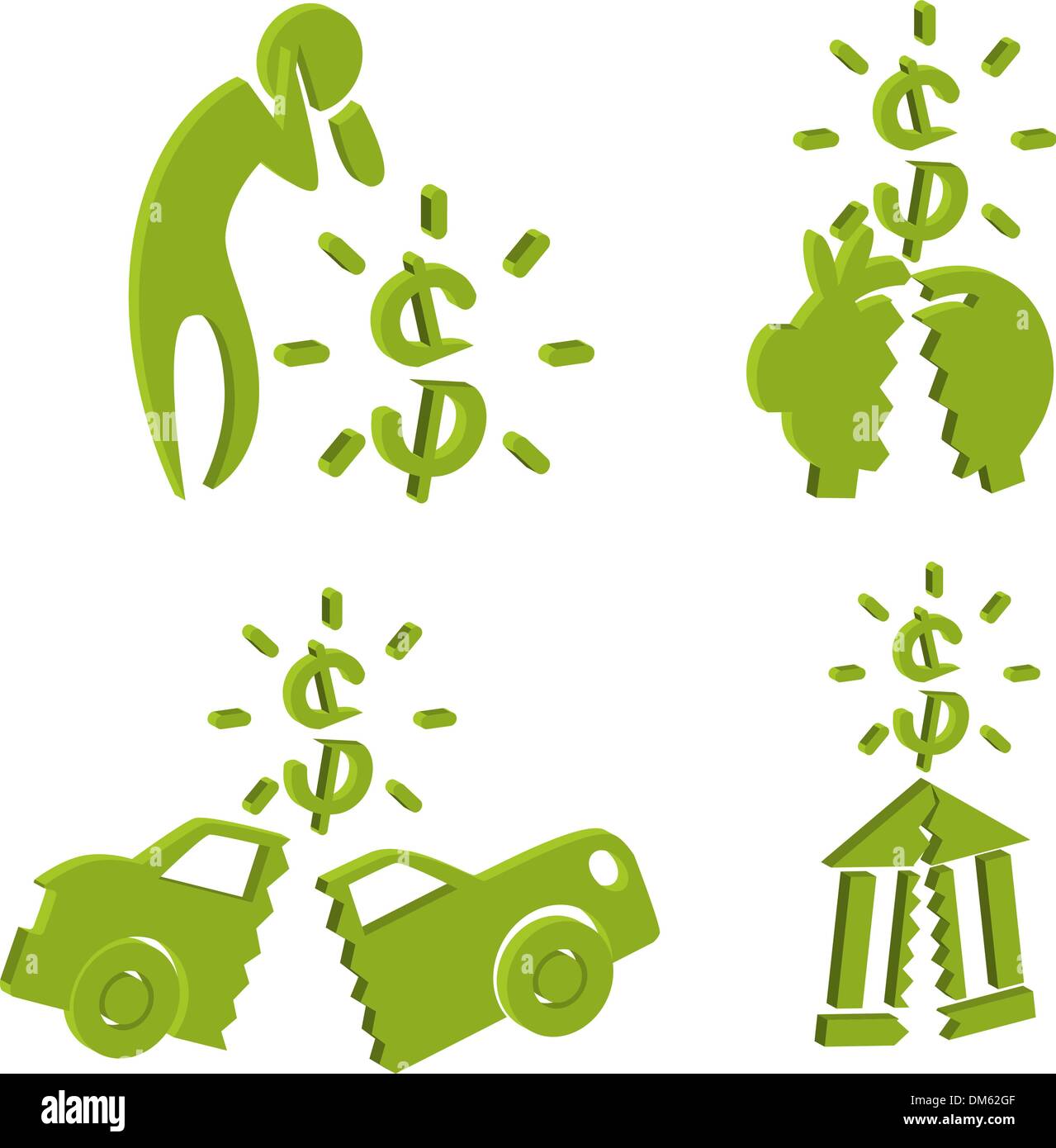 Financial problems vector vectors hi-res stock photography and images ...