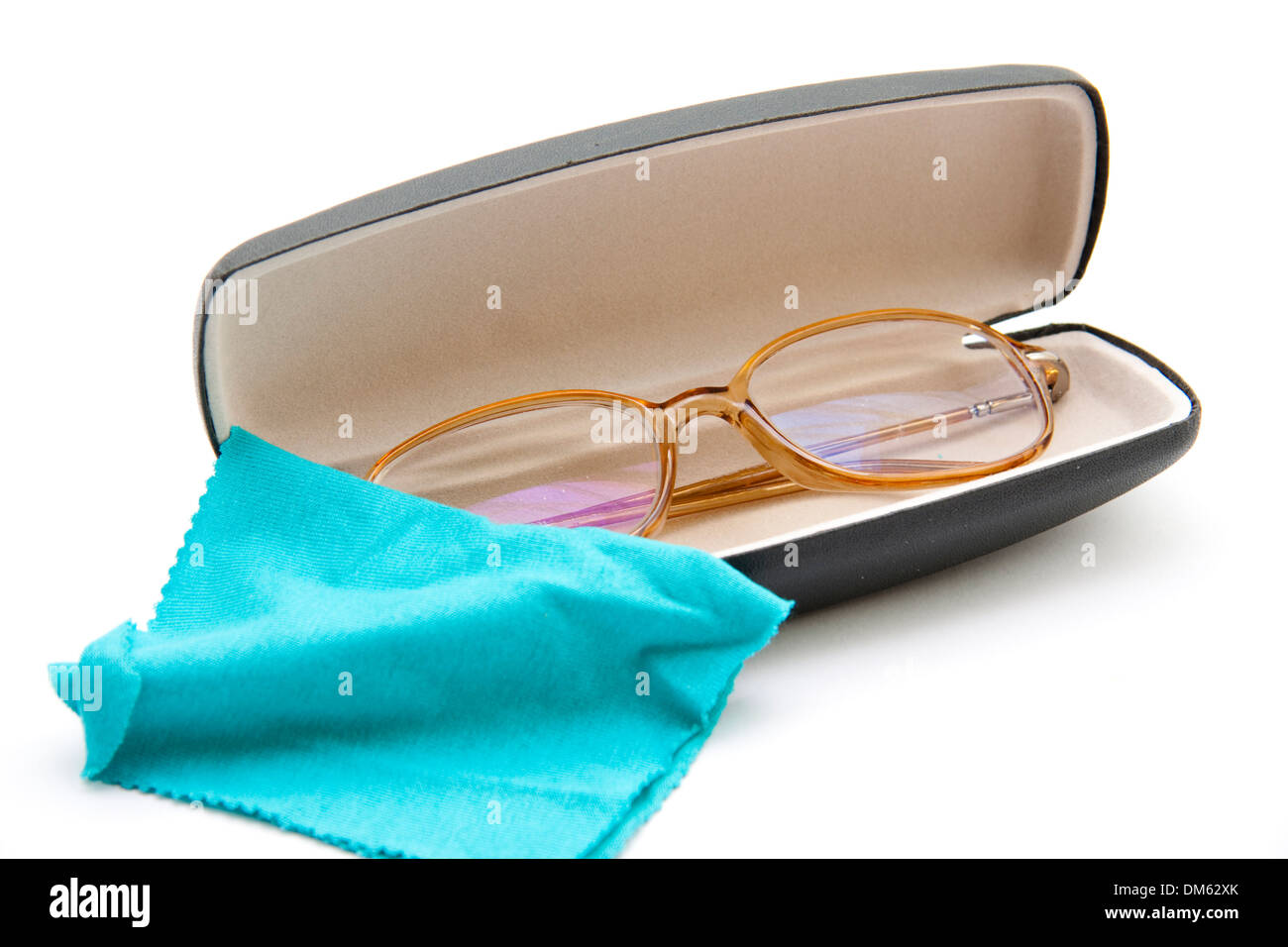 Glasses with case Stock Photo - Alamy