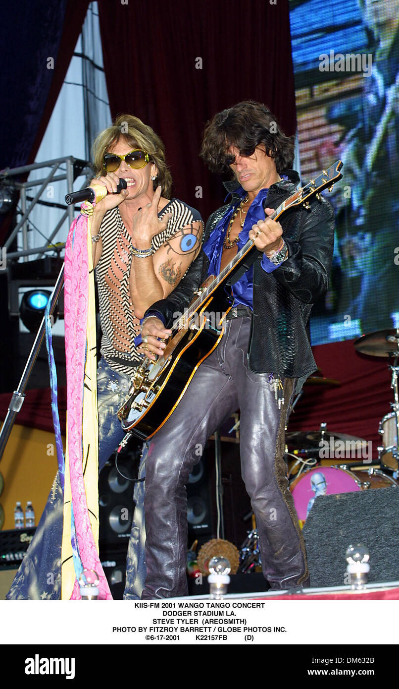 June 16, 2001 - KIIS-FM 2001 WANGO TANGO CONCERT.DODGER STADIUM LA ...