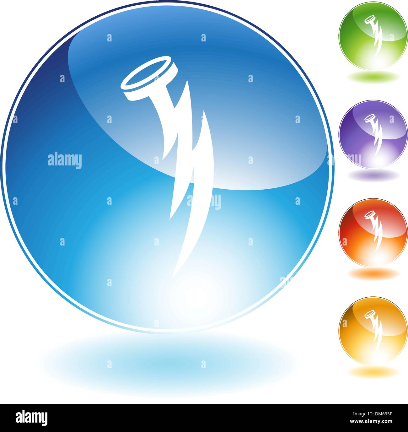 Red purple lightning design Stock Vector Images - Alamy