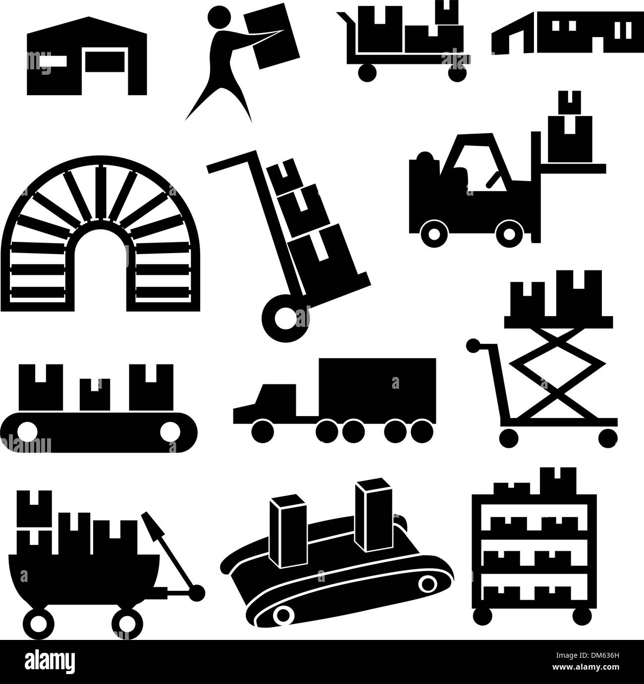 Manufacturing Icon Vector