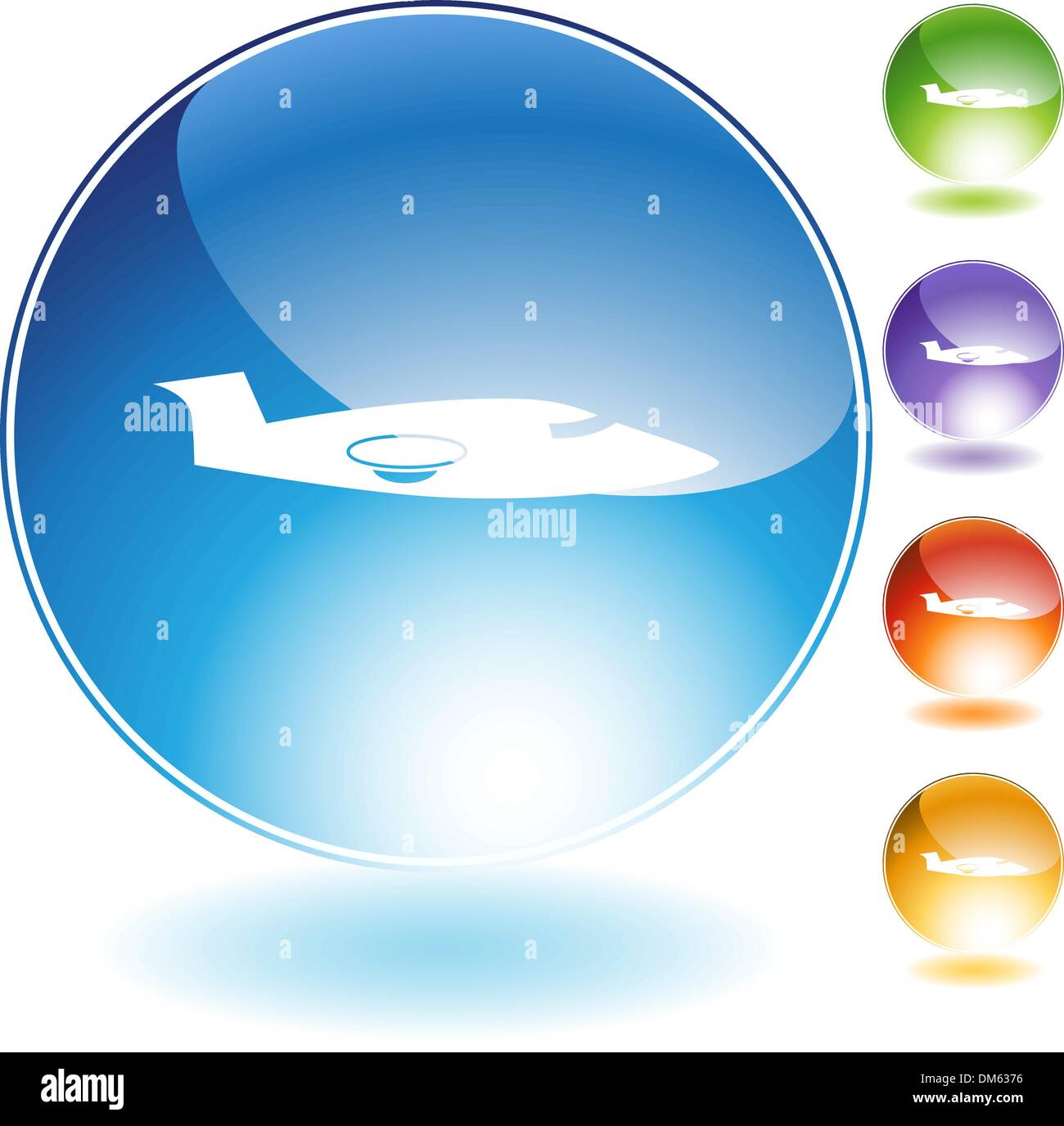 Glass and plane Stock Vector Images - Alamy