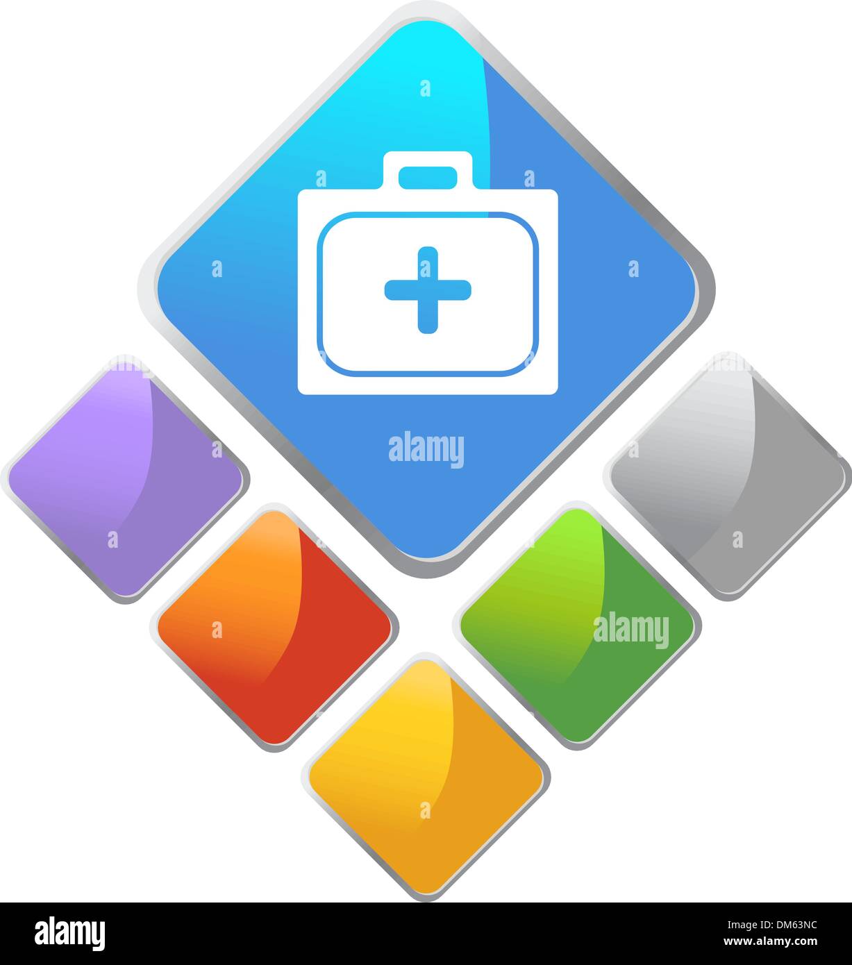 First Aid Buttons Stock Vector Image & Art - Alamy