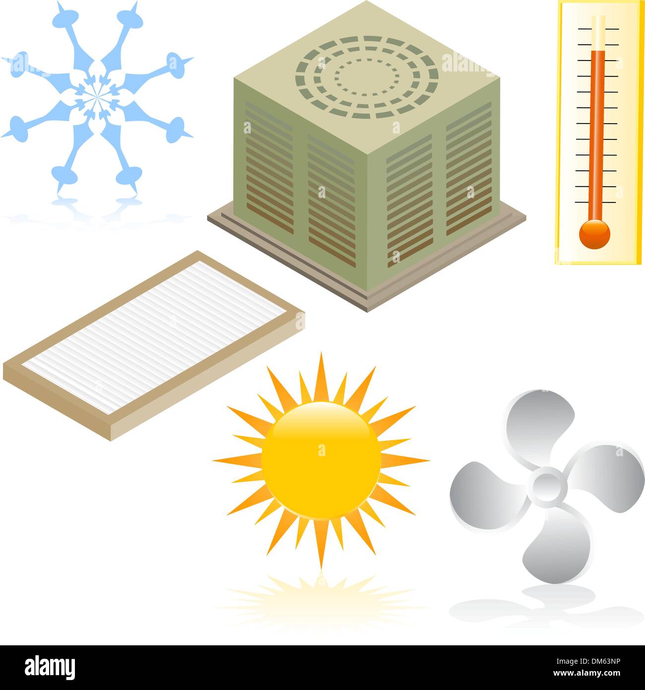 Solar heating panel water Stock Vector Images - Alamy