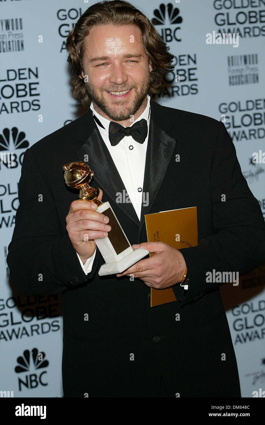 Golden globe awards for best actor motion picture drama hi-res stock ...