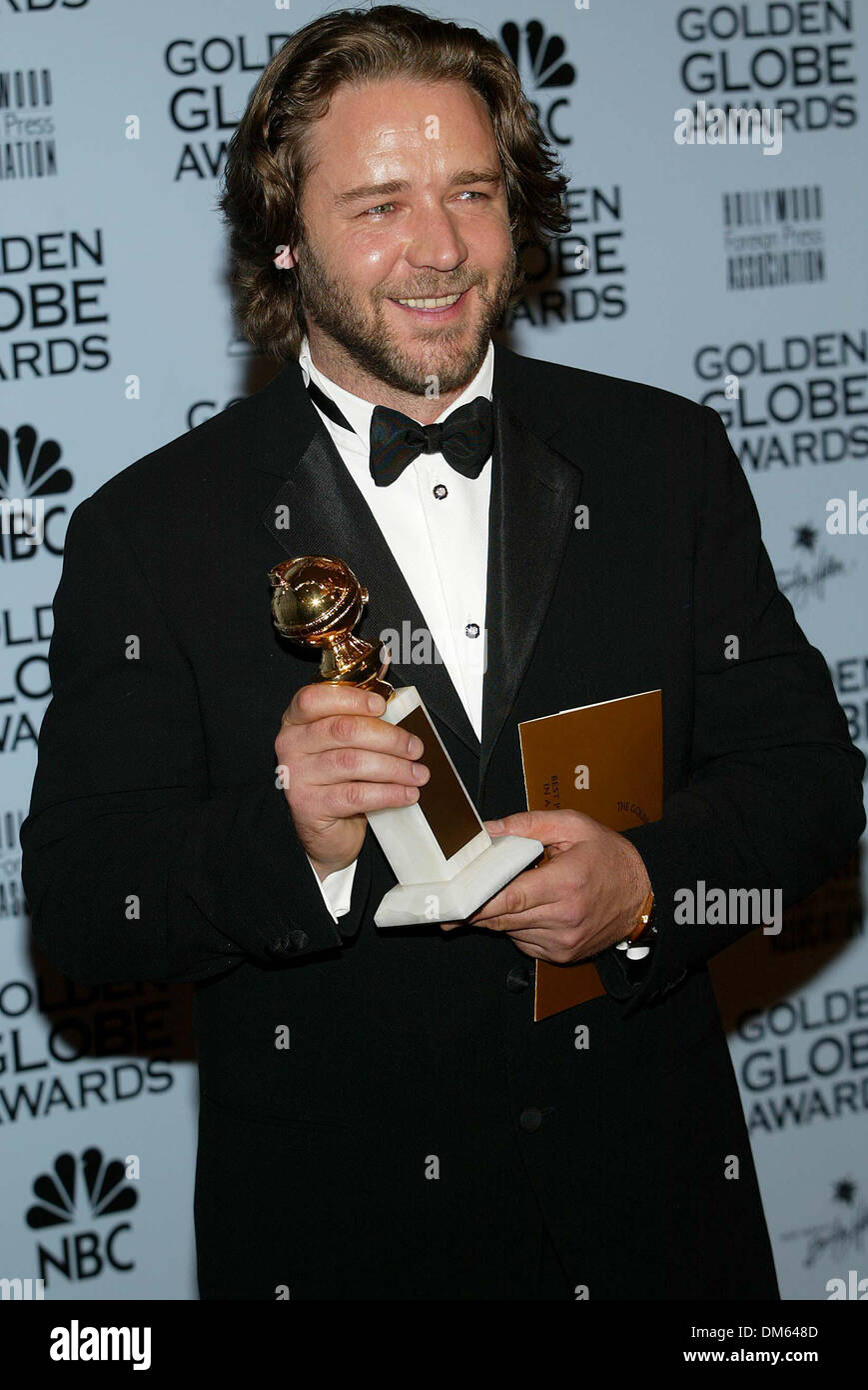 Golden globe awards for best actor motion picture drama hi-res stock ...