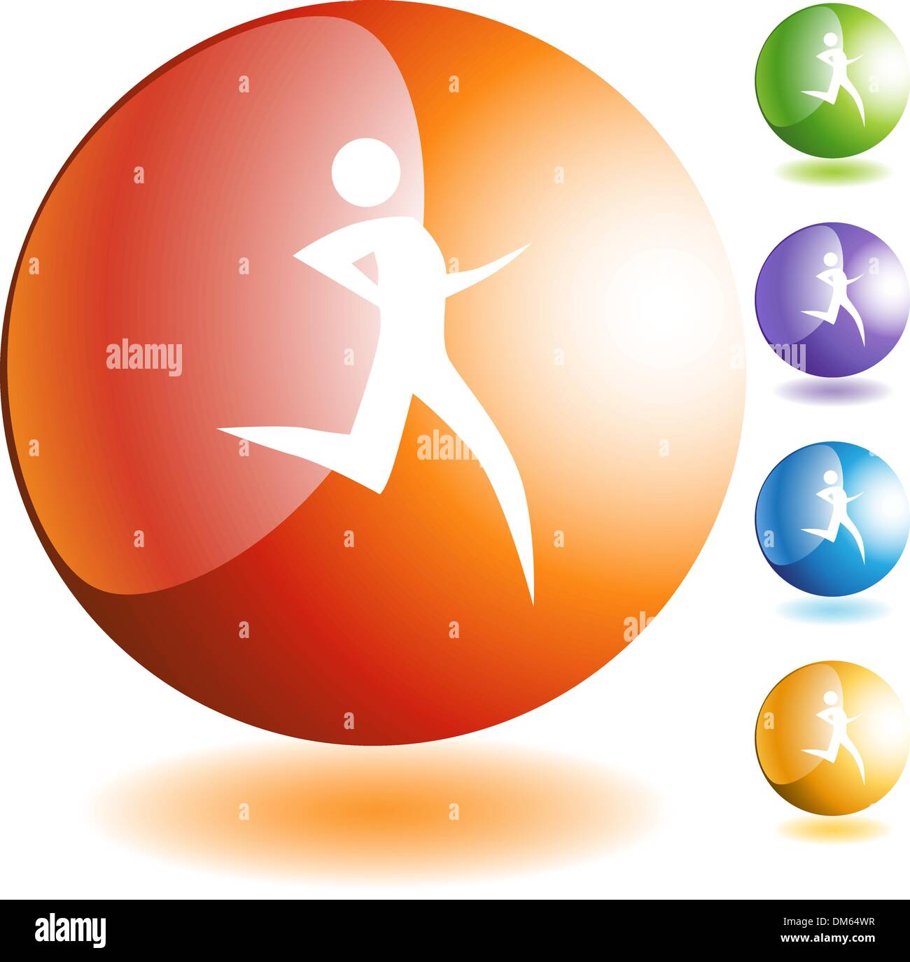 Runner Icon High Resolution Stock Photography and Images - Alamy