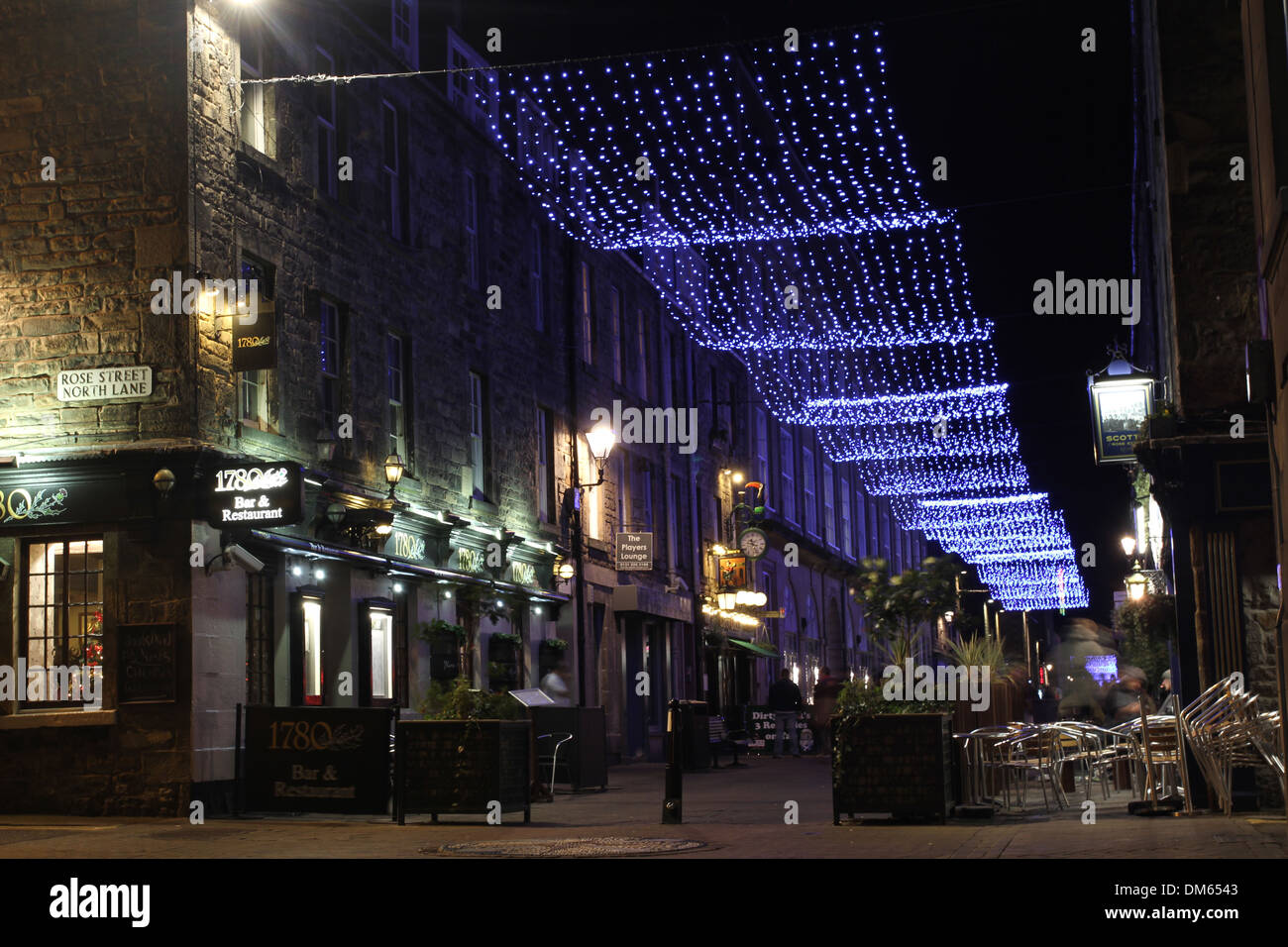 Rose street edinburgh scotland hi-res stock photography and images - Alamy