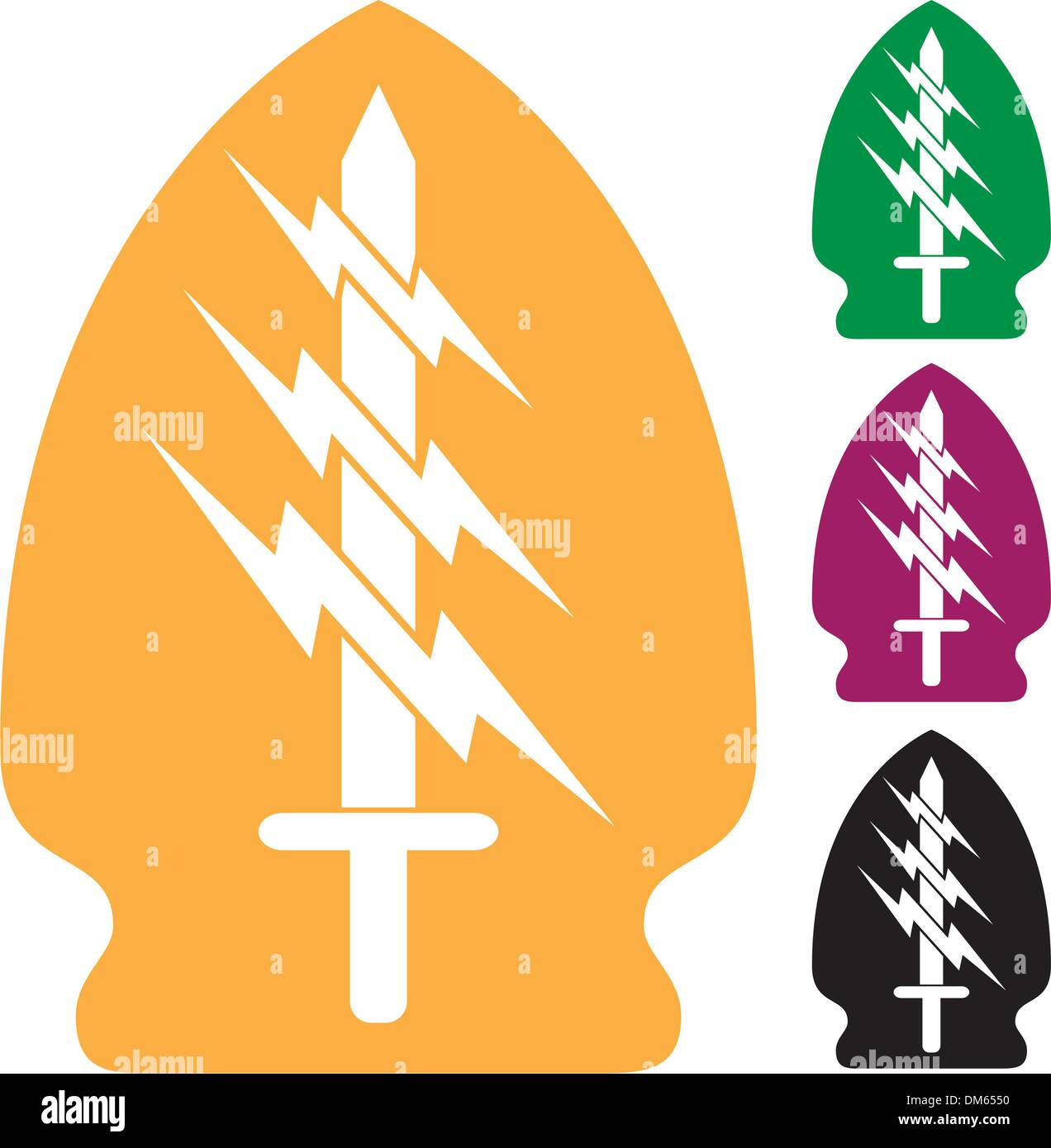 Set of Army Special Forces Symbol Stock Vector Image & Art - Alamy