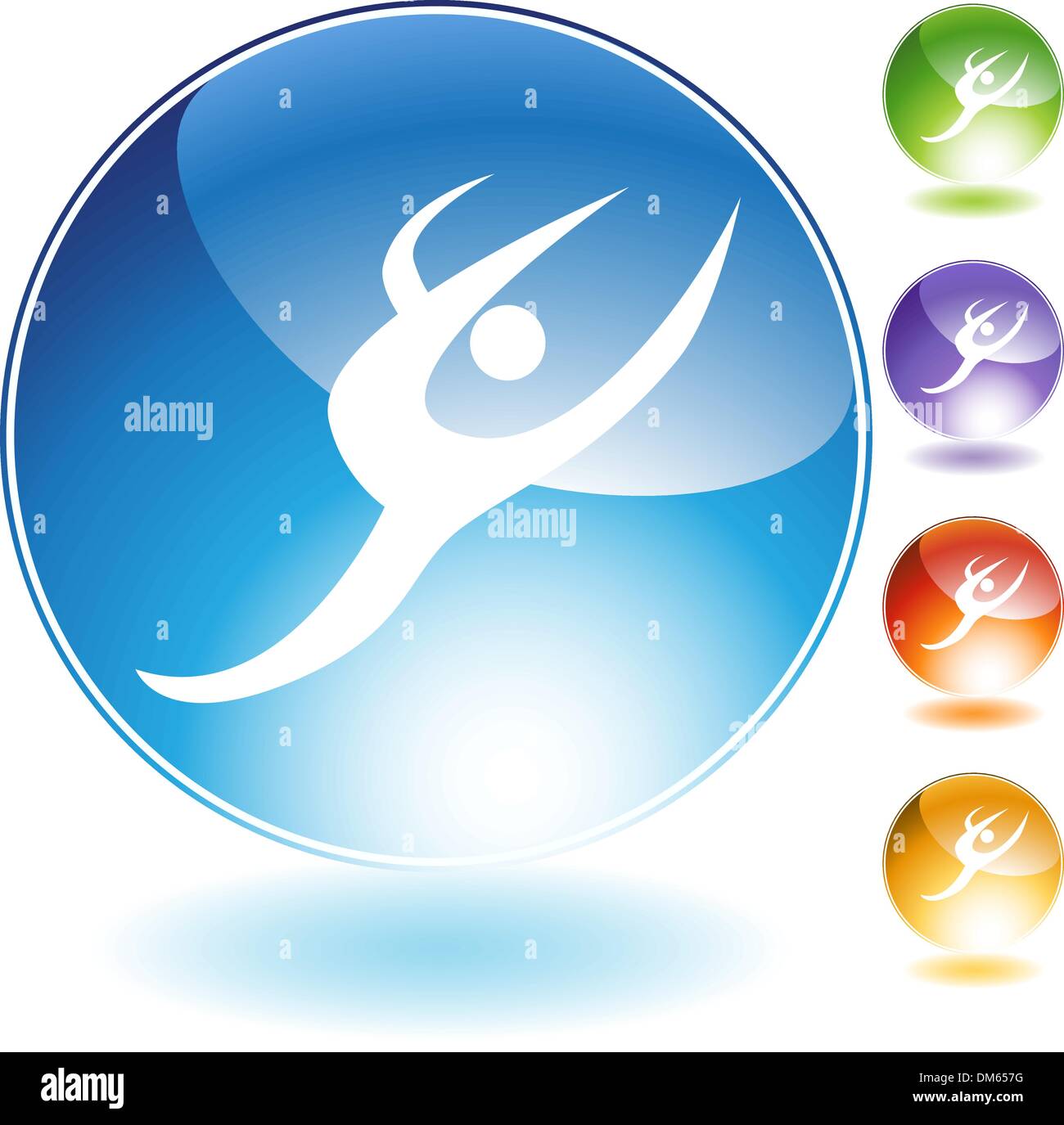 Back arching Stock Vector Images - Alamy