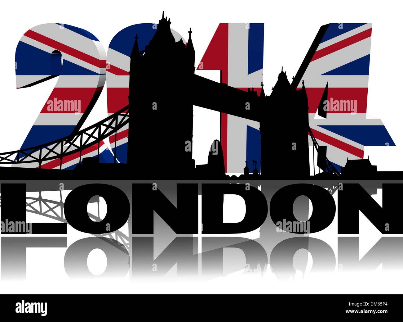 London bridge flag hi-res stock photography and images - Alamy