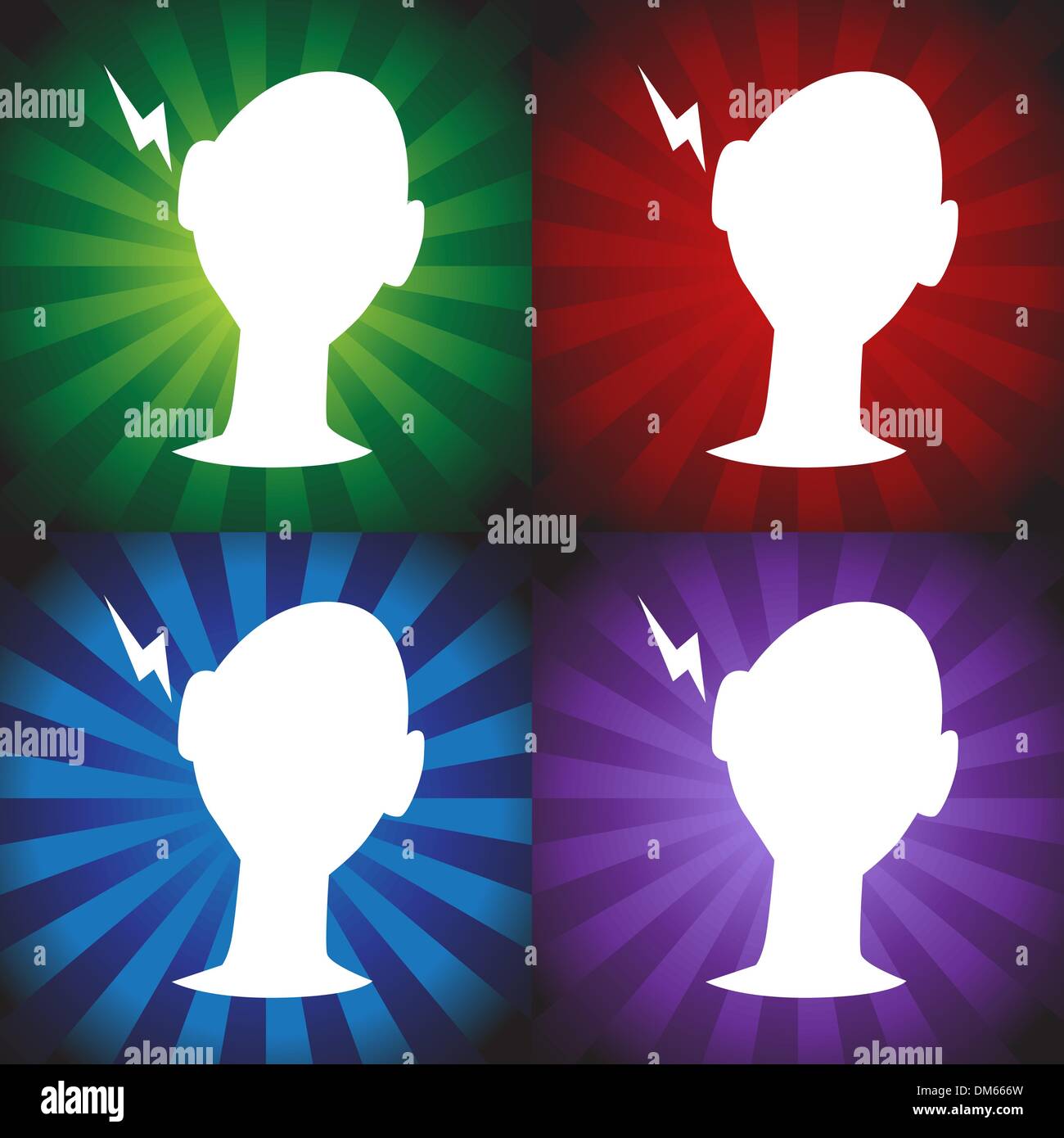 Ear earache Stock Vector Images - Alamy