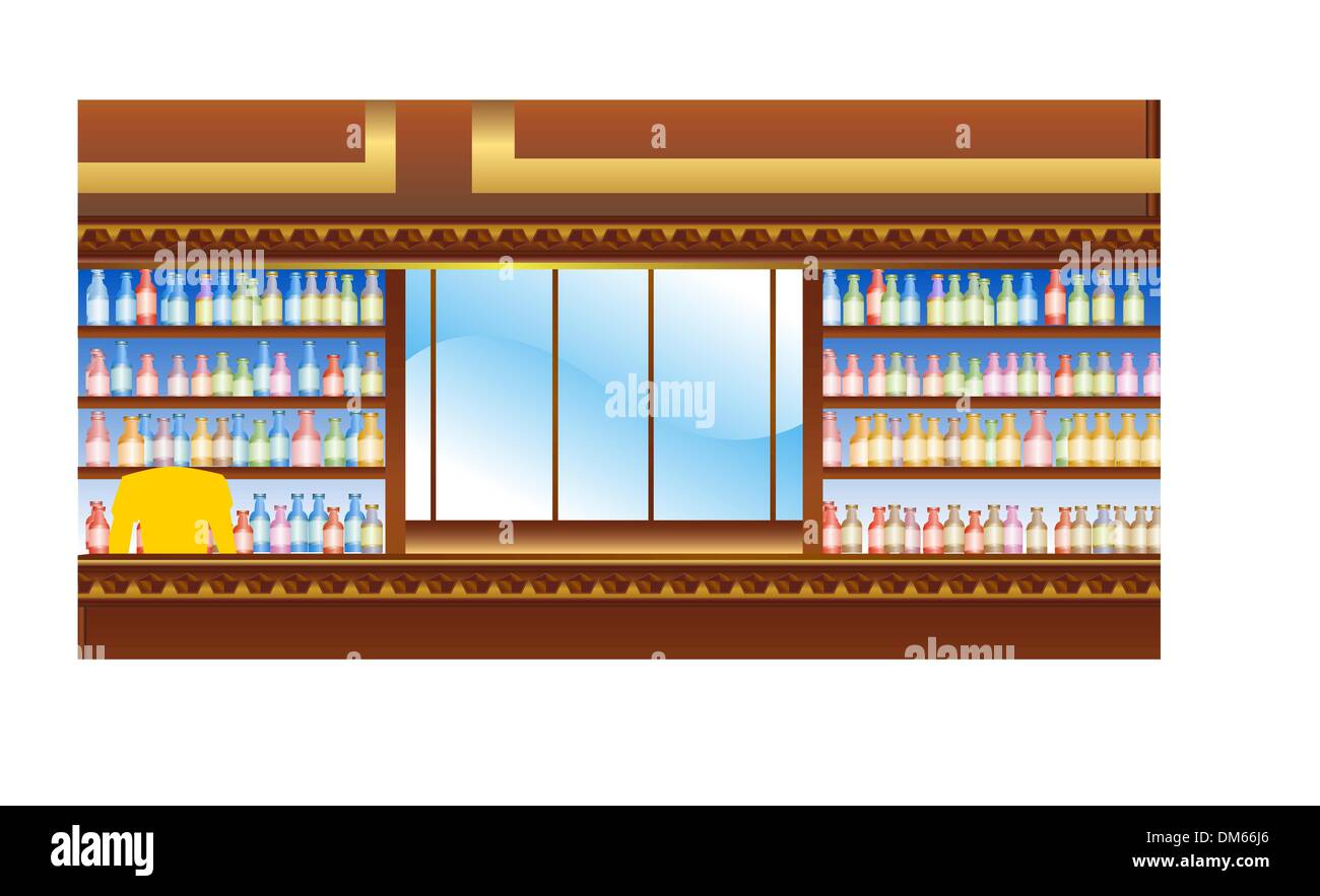 Bar man customer Stock Vector Images - Alamy