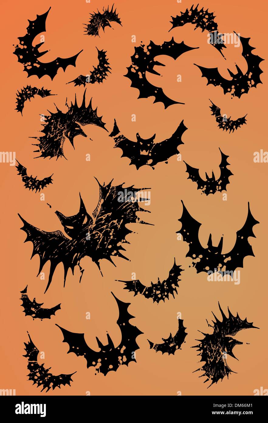 Halloween bats hi-res stock photography and images - Alamy