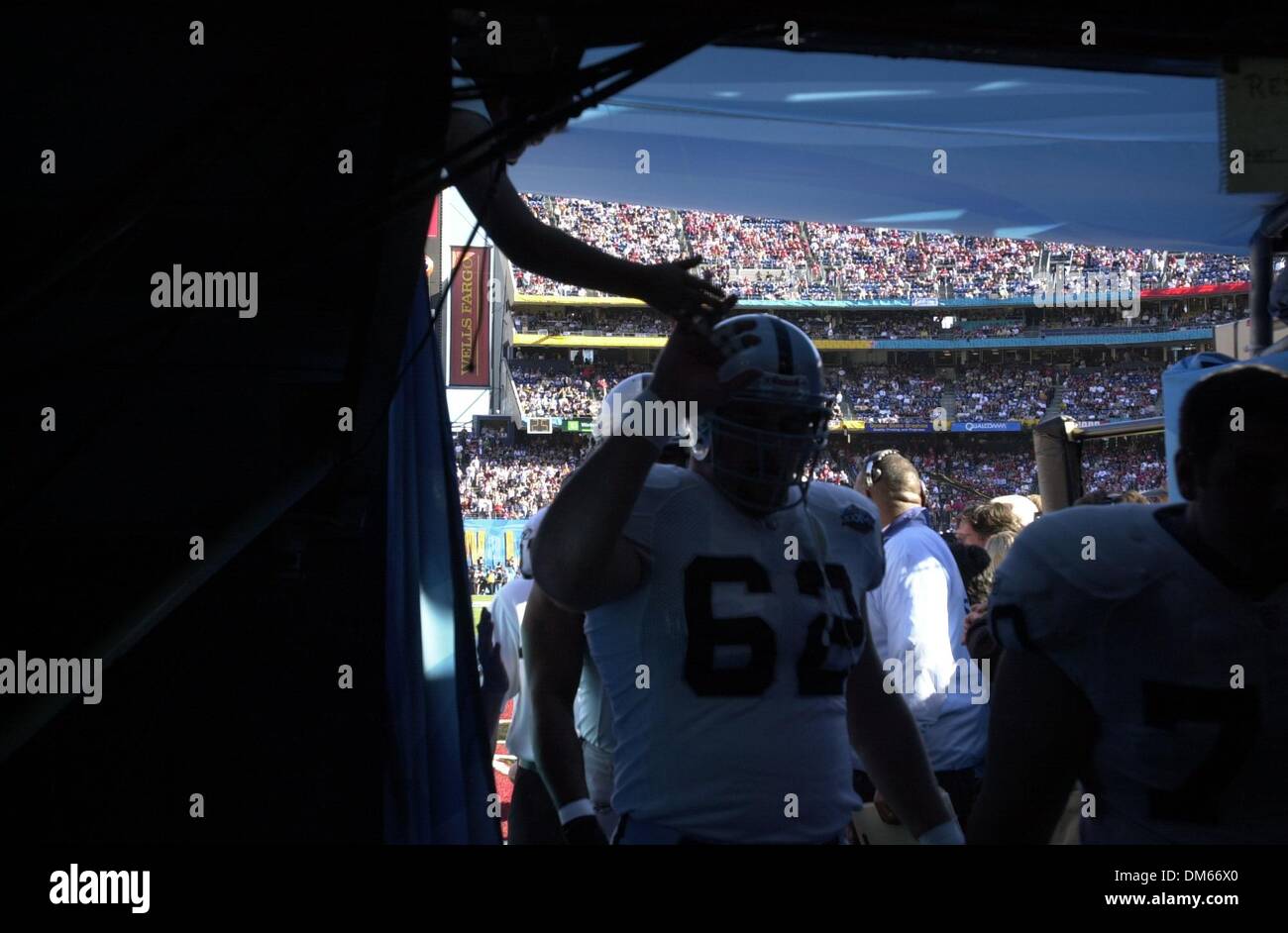 Oakland raiders center adam treu hi-res stock photography and images ...